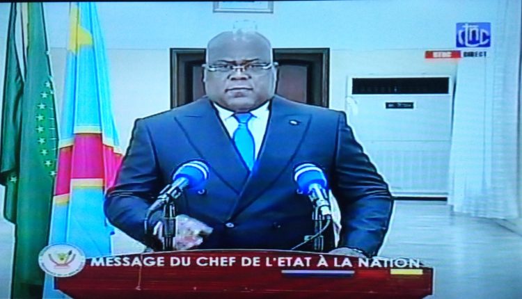 RDC : les grandes lignes du discours de Félix Tshisekedi sur l'état de la nation - Actu RDC